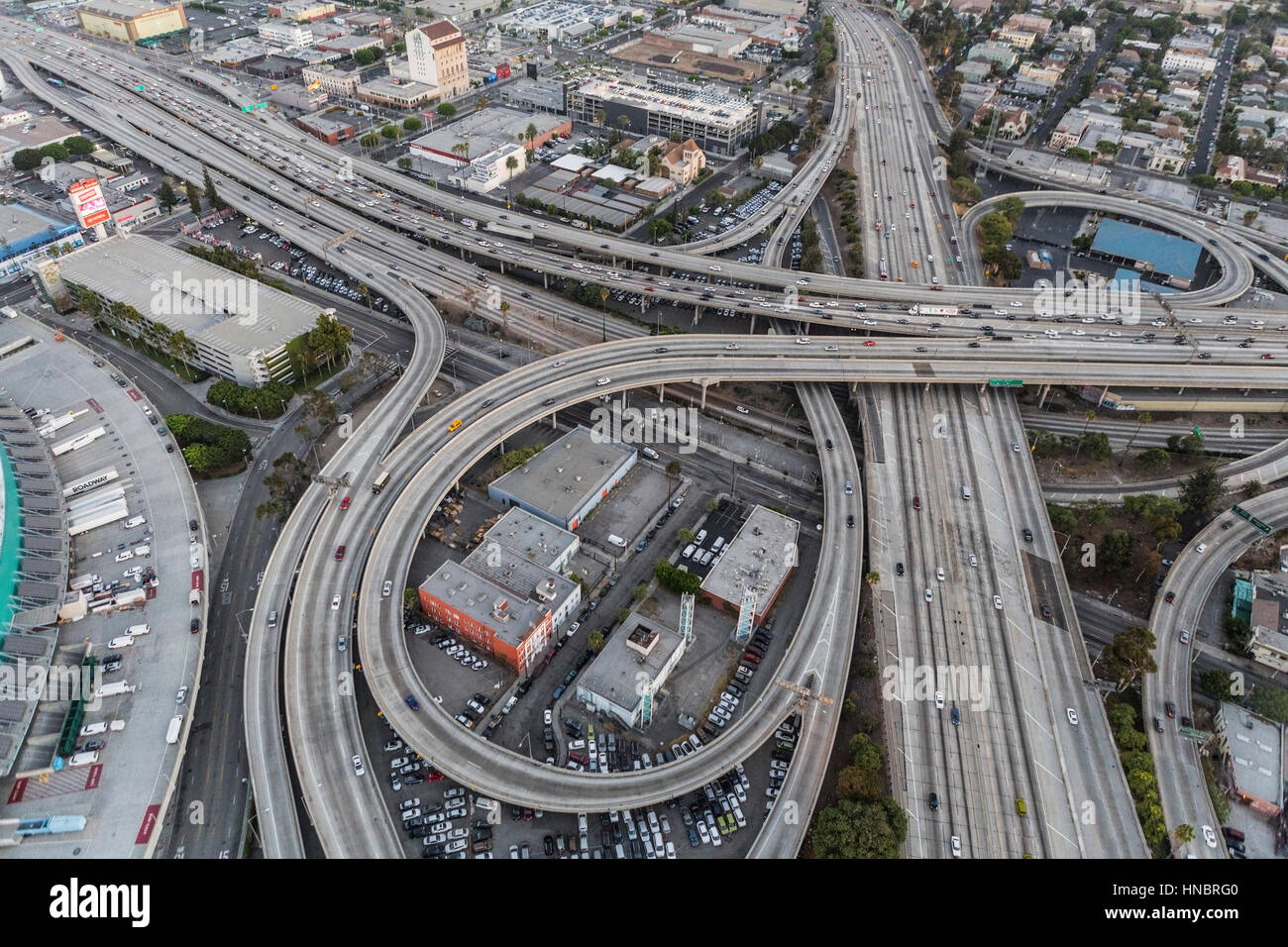 Los angeles 10 freeway hi-res stock photography and images - Alamy