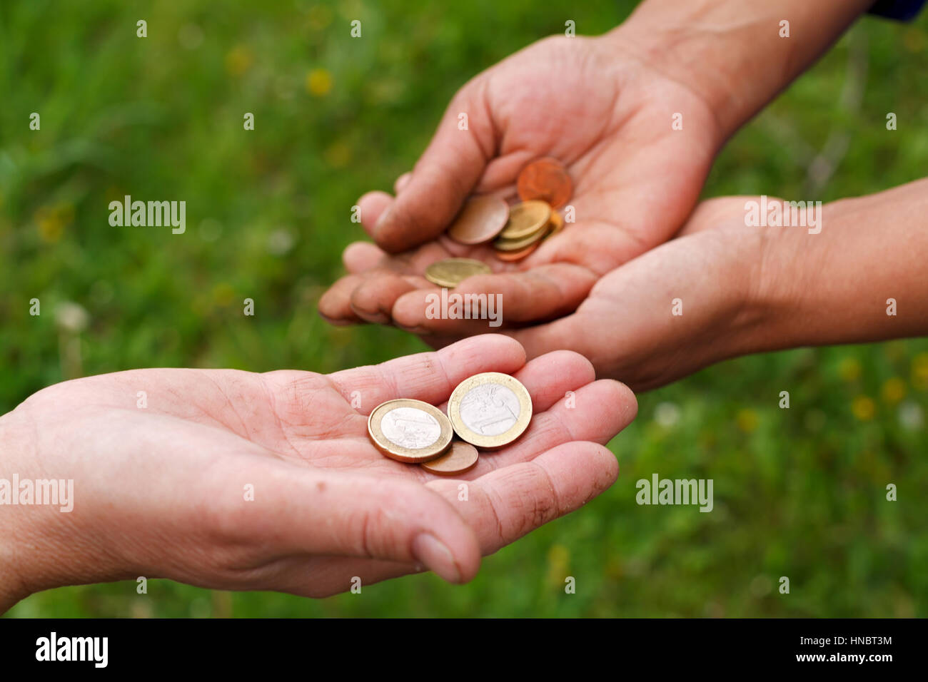 Close up of needy and dirty hands Stock Photo - Alamy