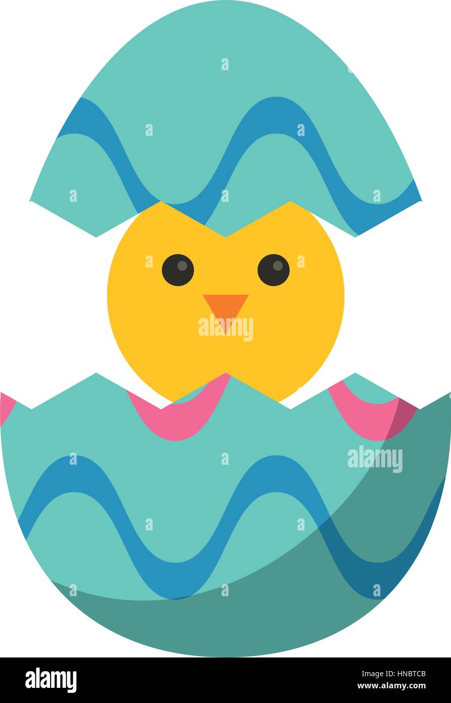 cute easter egg chicken Stock Vector Image & Art - Alamy
