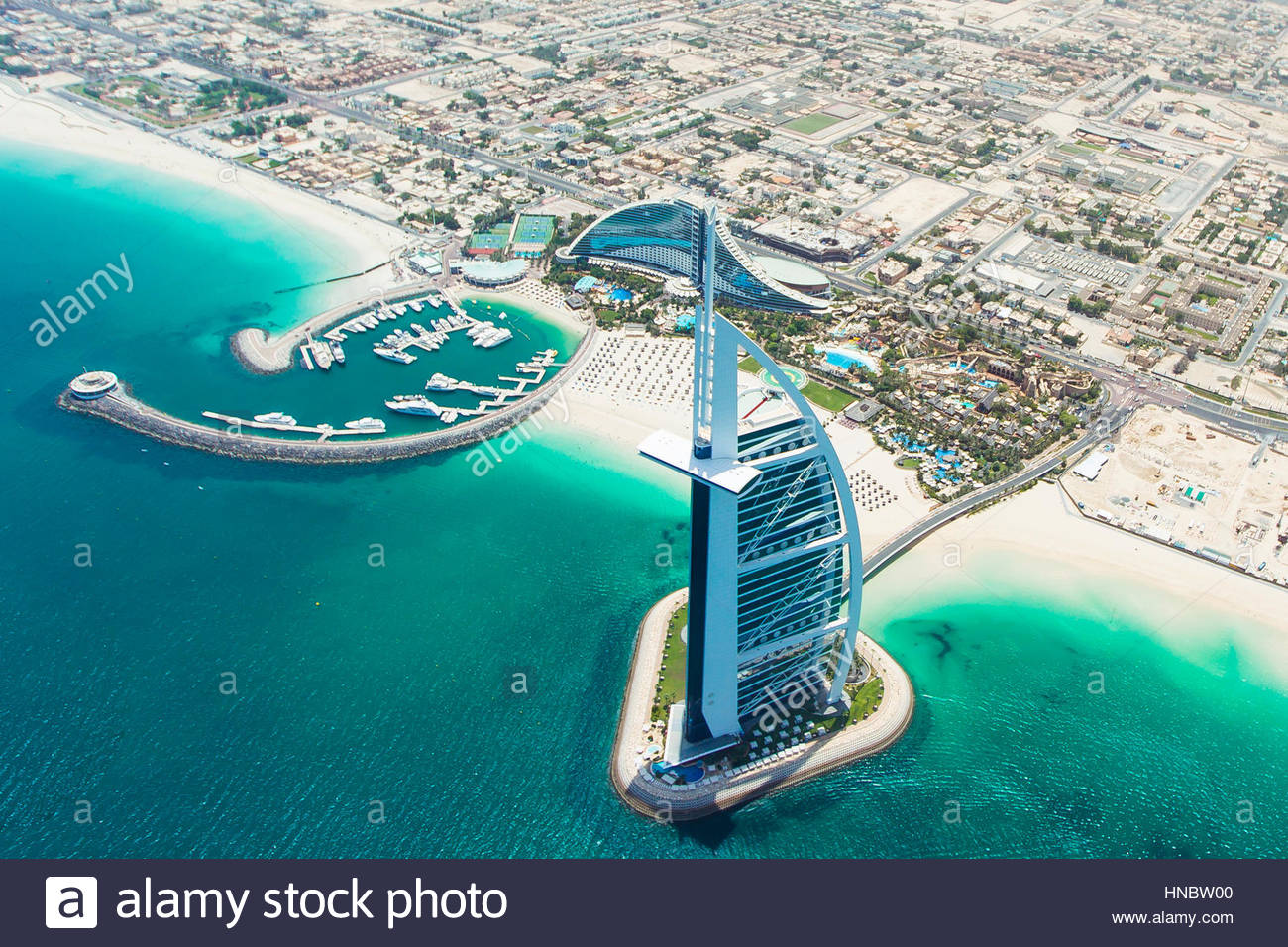 Burj Khalifa Aerial View High Resolution Stock Photography and Images ...