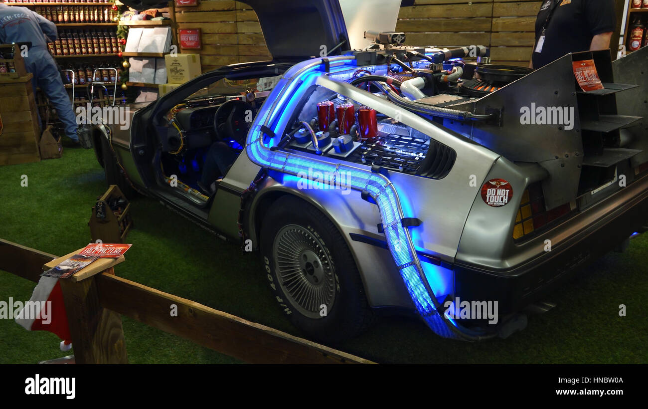 Back To The Future Delorean High Resolution Stock Photography and ...