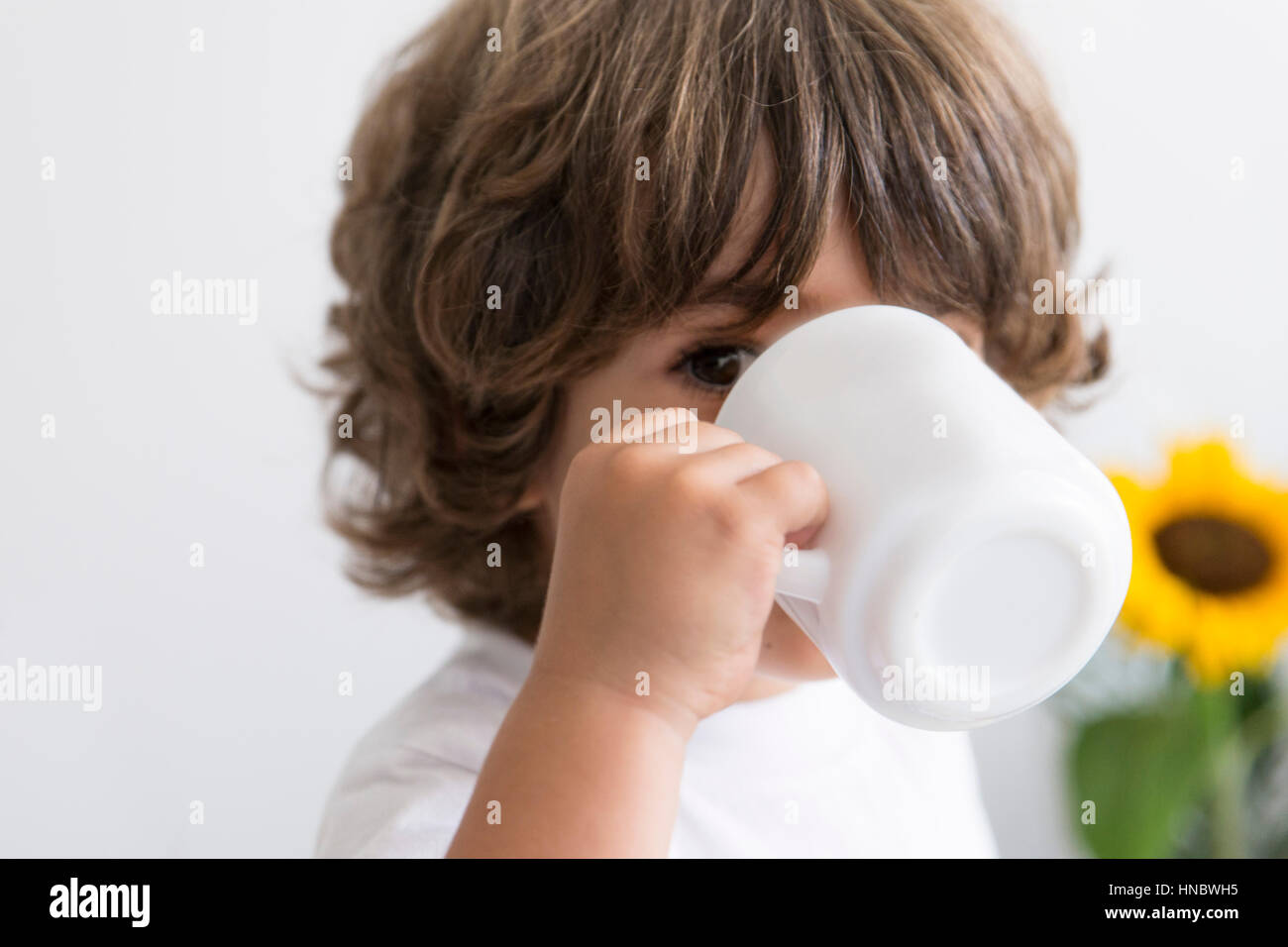 A boy drinking hi-res stock photography and images - Alamy
