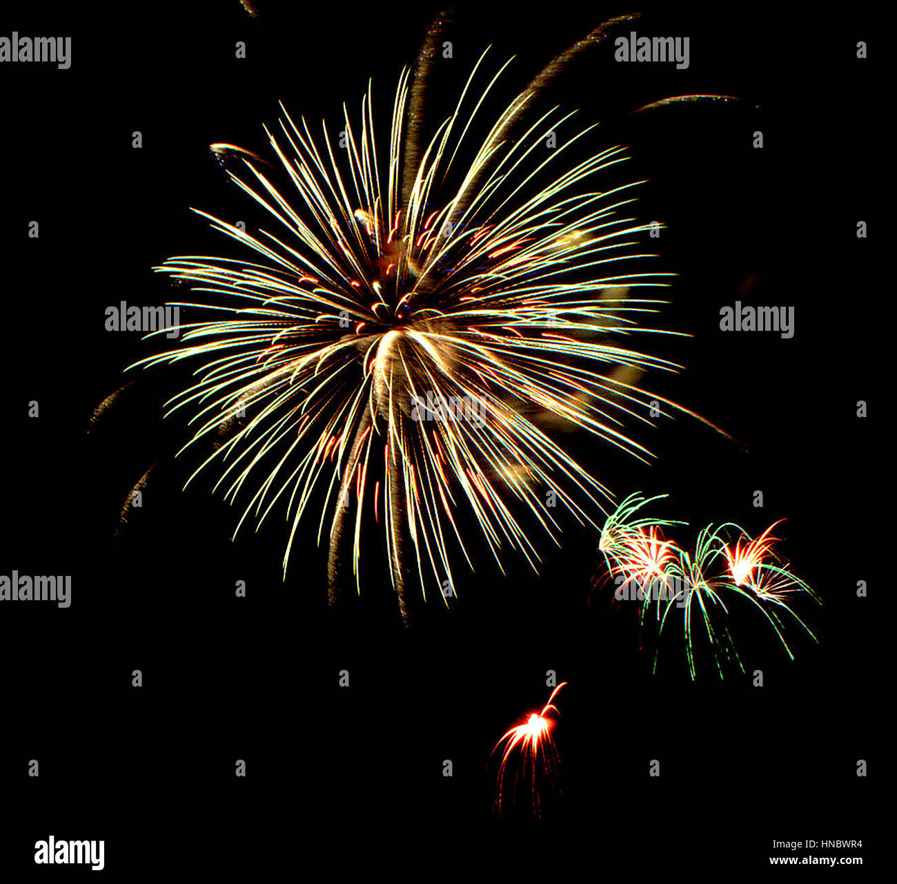 Sumidagawa Fireworks Festival, Tokyo, Japan Stock Photo - Alamy