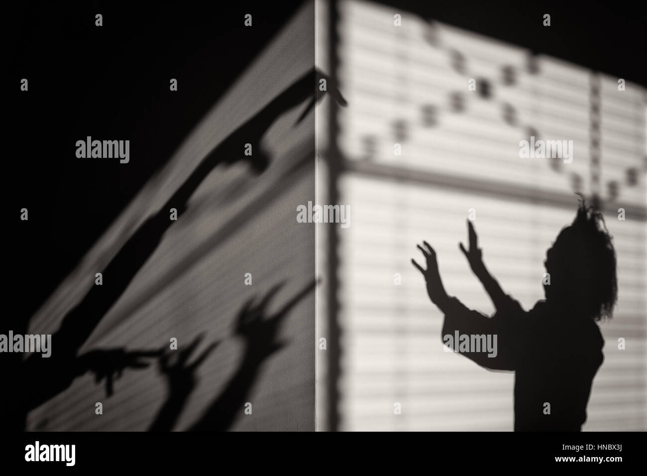 Scared Child Silhouette High Resolution Stock Photography and Images ...