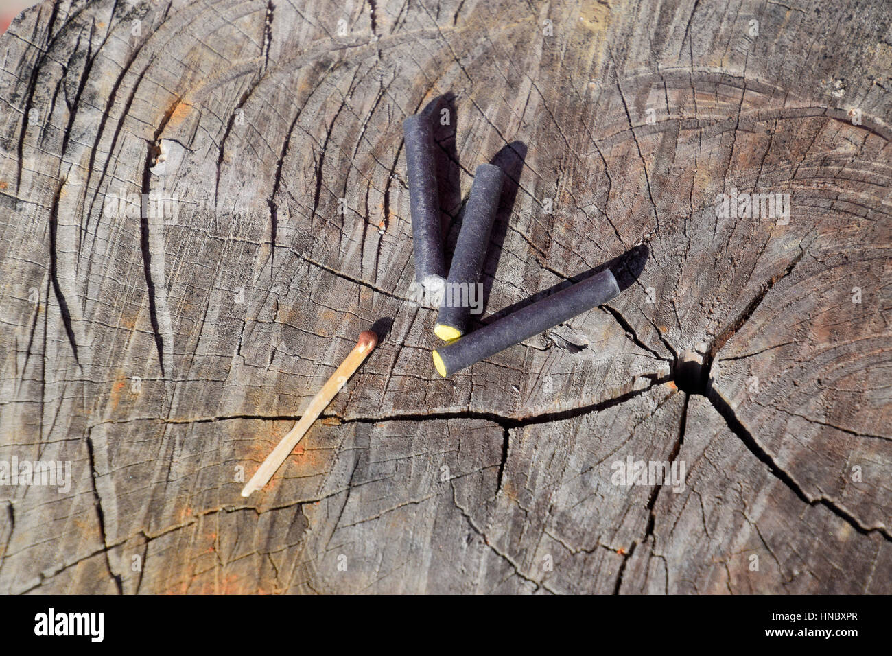Black powder firecrackers hi-res stock photography and images - Alamy