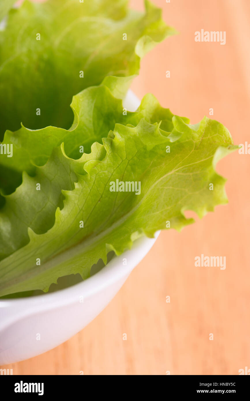 green curly salad - healthy italian food Stock Photo - Alamy