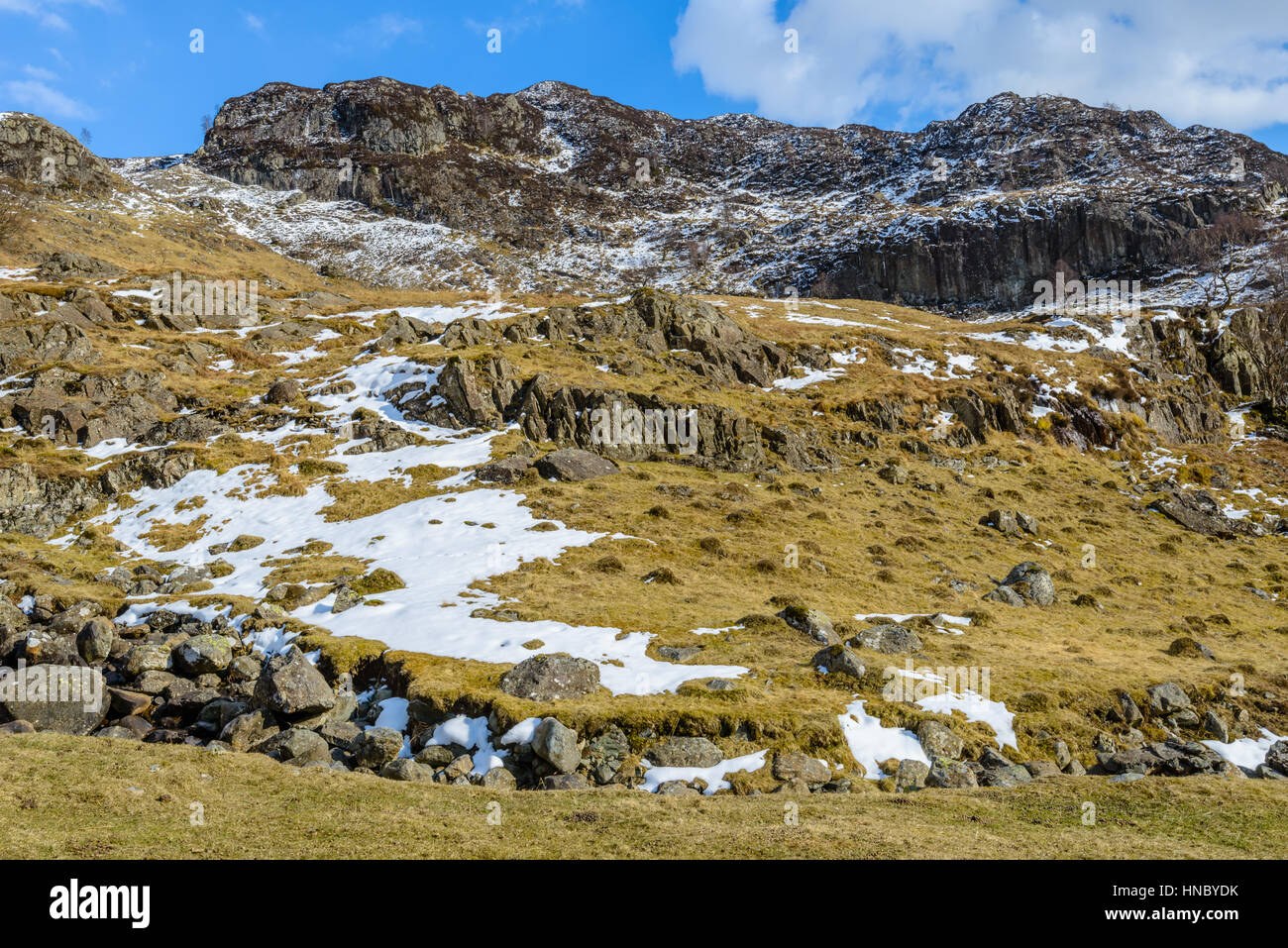 Snow patches hi-res stock photography and images - Alamy