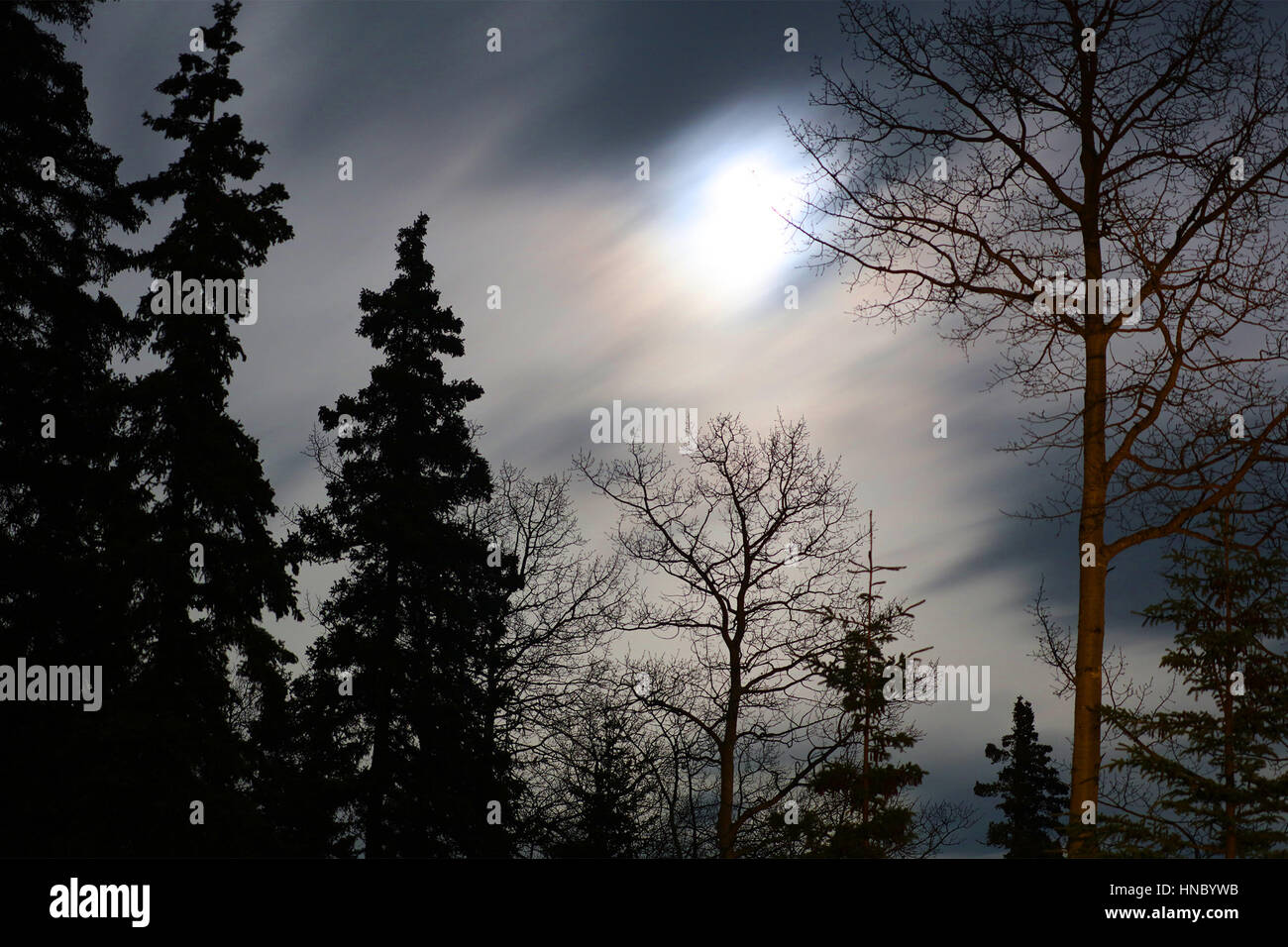 Alaska night sky hi-res stock photography and images - Alamy