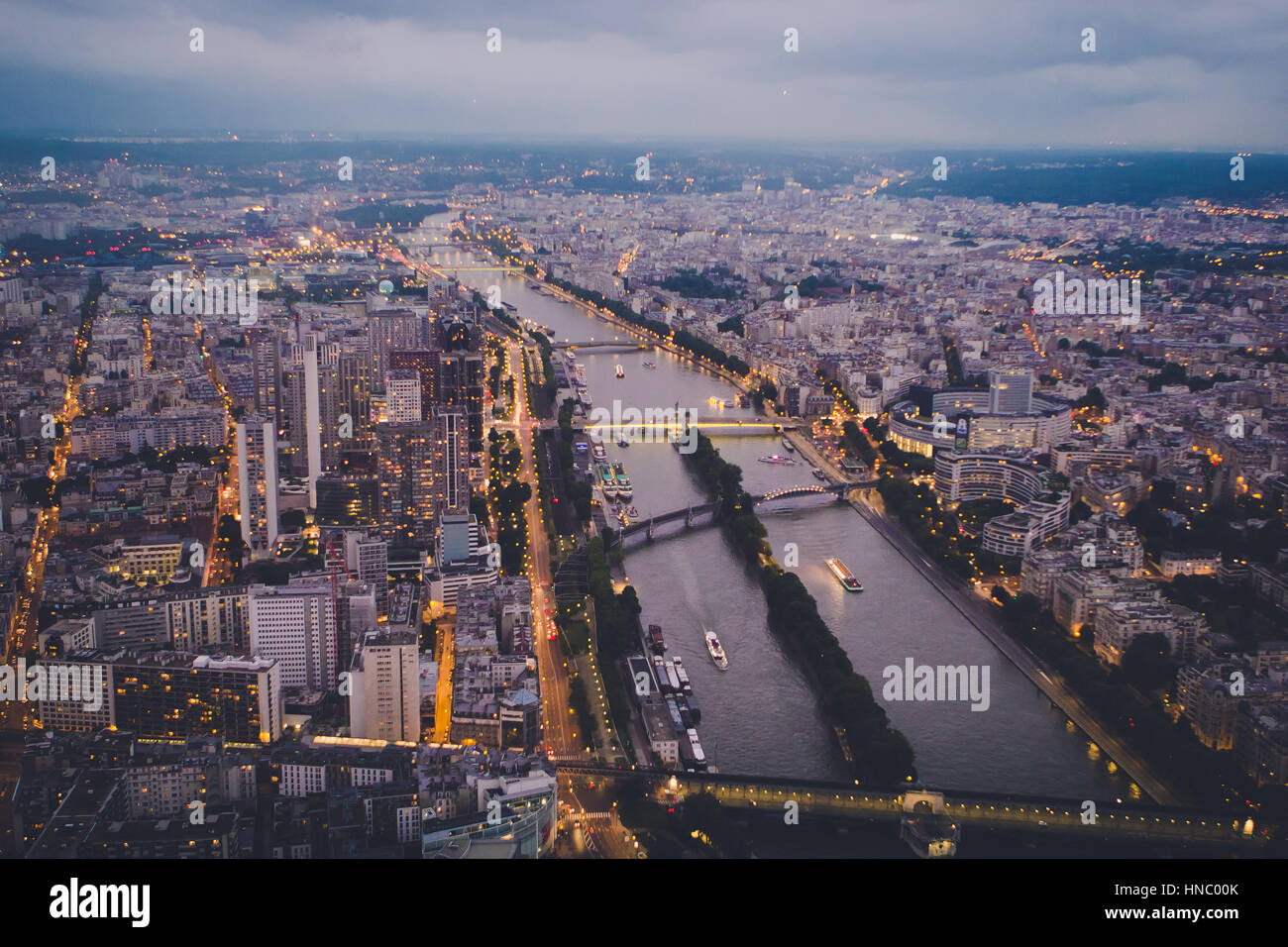 Aerial View of Paris, France Stock Photo - Alamy