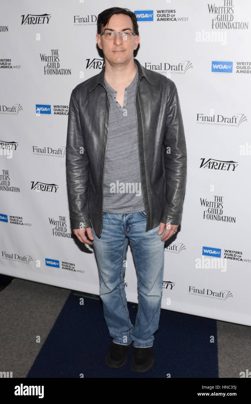 Eric Heisserer attends the Writers Guild's Beyond Words 2017 reception ...