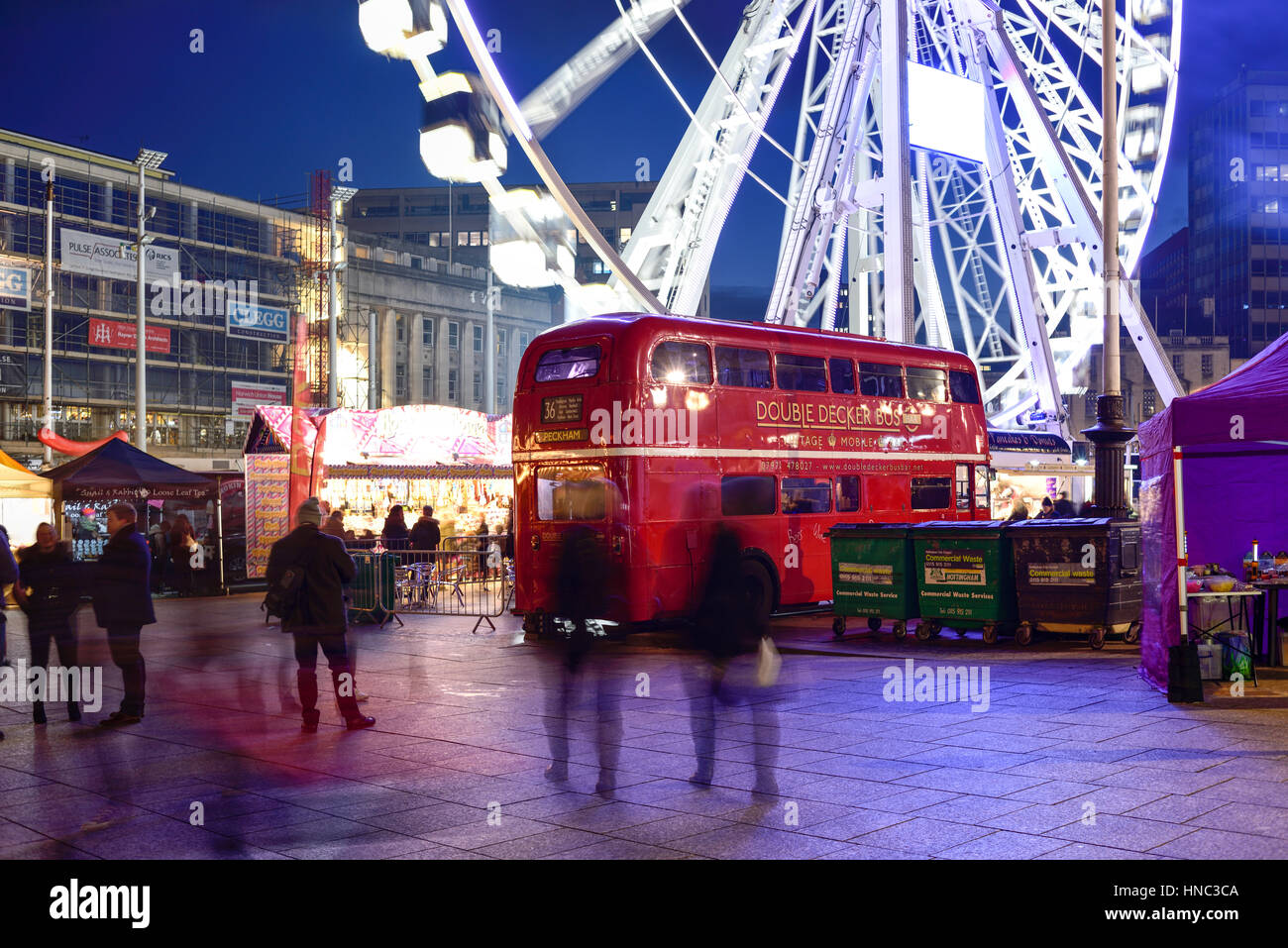 Nottingham, UK. 10th Feb, 2017. Nottingham light night celebrates its ...