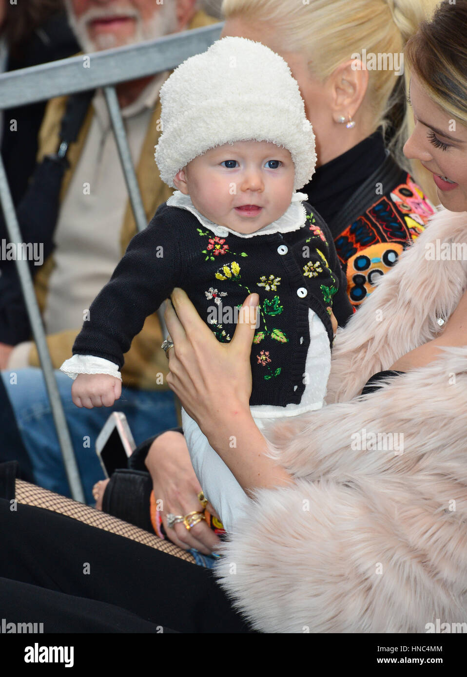 Los Angeles, California, USA. 10th February 2017. Behati Prinsloo ...