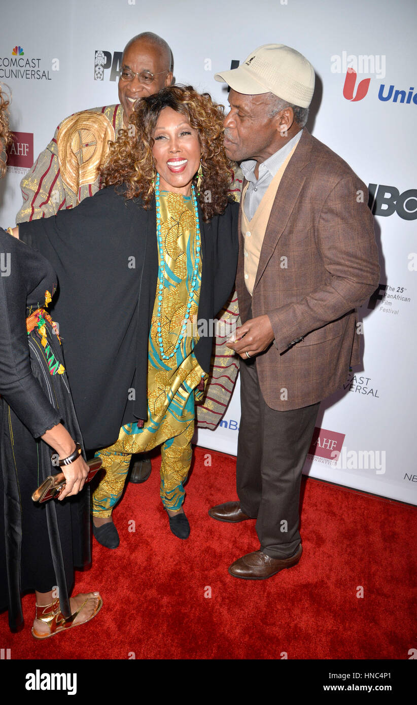 LOS ANGELES, CA- FEBRUARY 9: Ja'net Dubois, Danny Glover at the "King ...