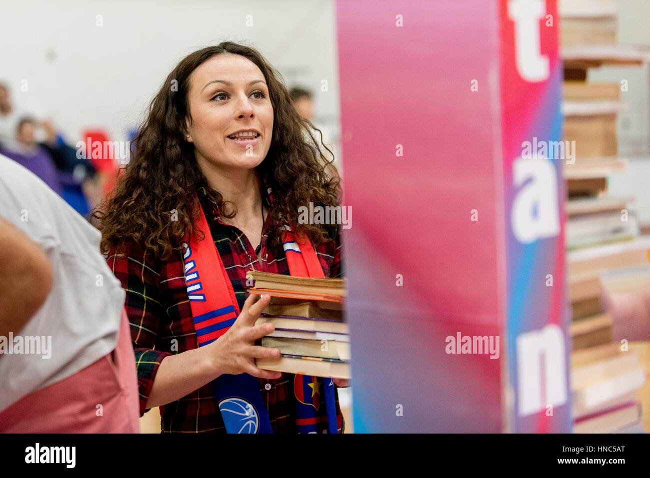 Bucharest, Romania. 10th February 2017. Andreea Chiru a judoka champion ...