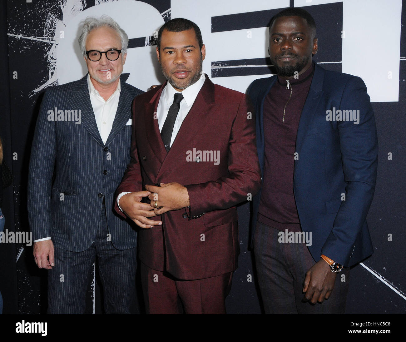 Los Angeles, CA, USA. 10th Feb, 2017. Bradley Whitford, Jordan Peele ...