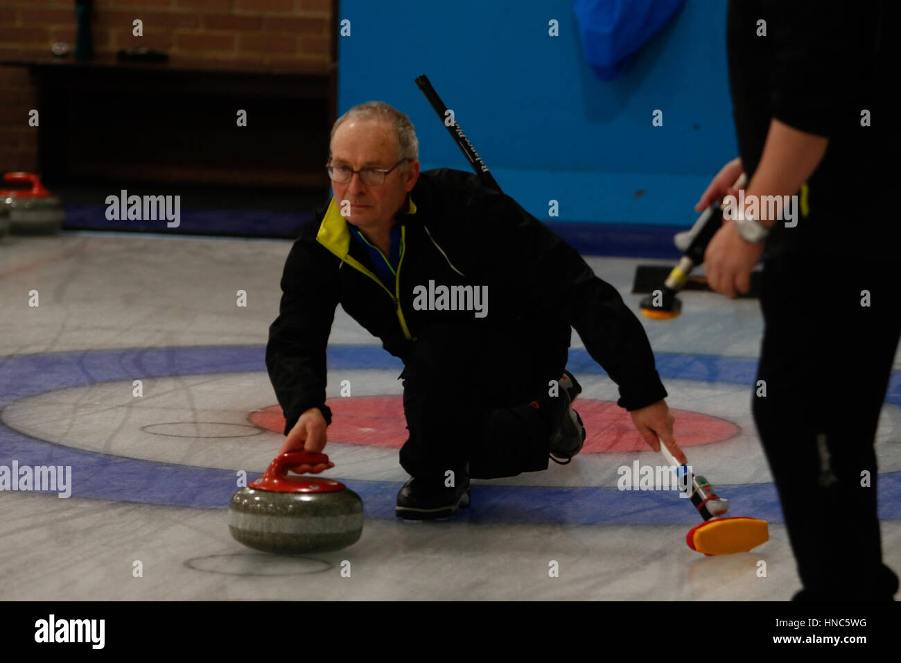 Hamilton, Glasgow, Scotland. 10th February 2017. Action from the the ...