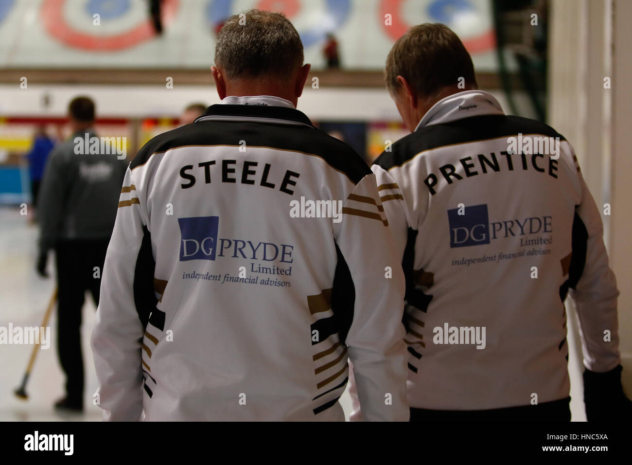 Hamilton, Glasgow, Scotland. 10th February 2017. Action from the the ...