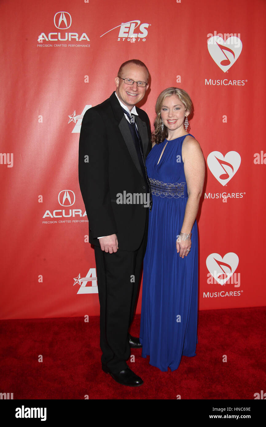 Los Angeles, CA, USA. 10th Feb, 2017. Keith Hancock, Carly Hancock, At ...