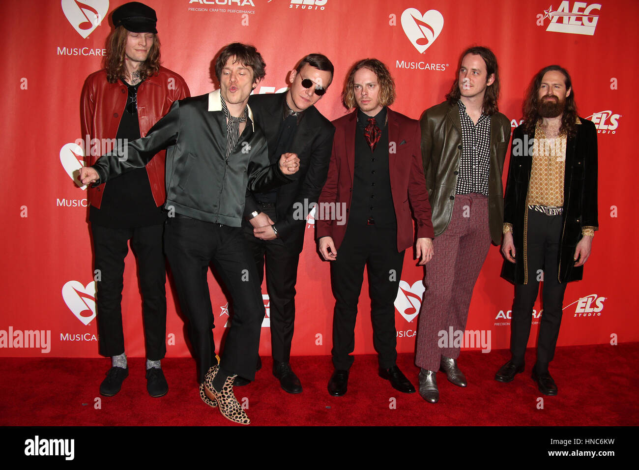 Los Angeles, CA, USA. 10th Feb, 2017. Daniel Tichenor, Jared Champion ...