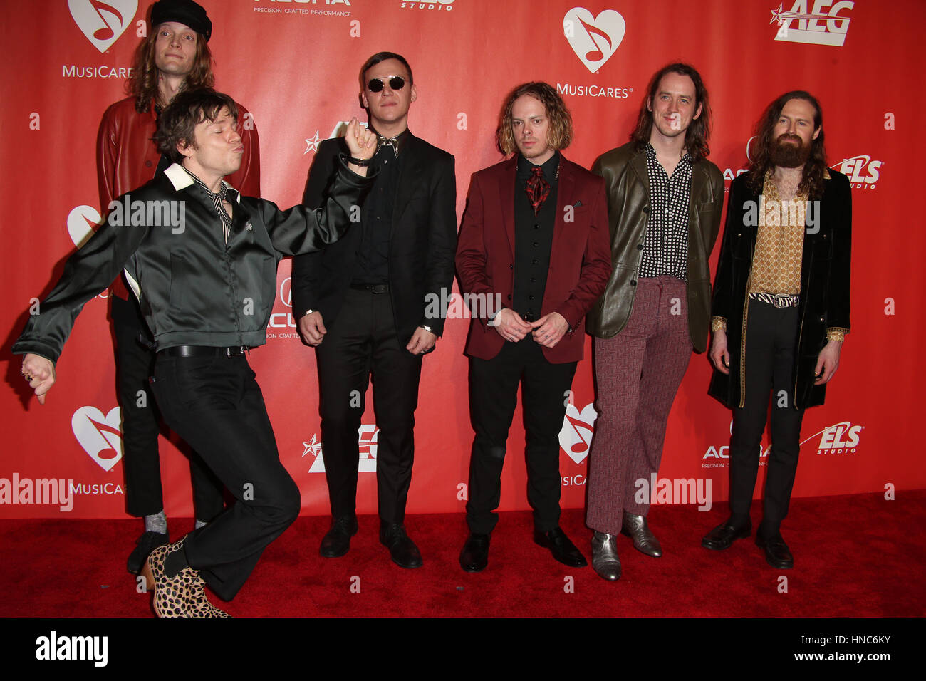 Los Angeles, CA, USA. 10th Feb, 2017. Daniel Tichenor, Jared Champion ...