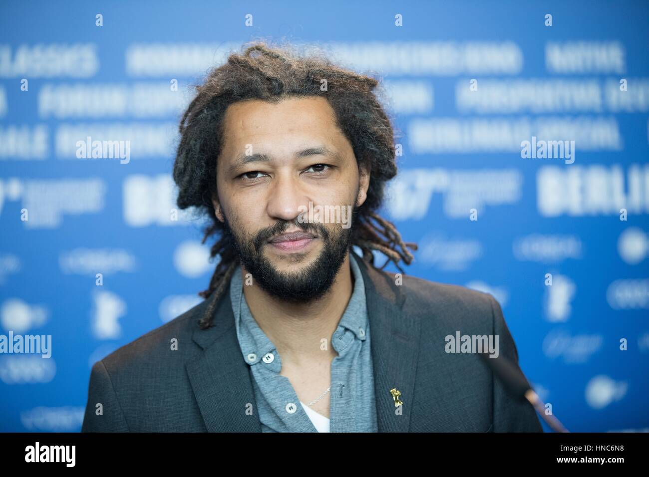 Berlin, Germany. 11th Feb, 2017. Director Alain Gomis, photographed ...