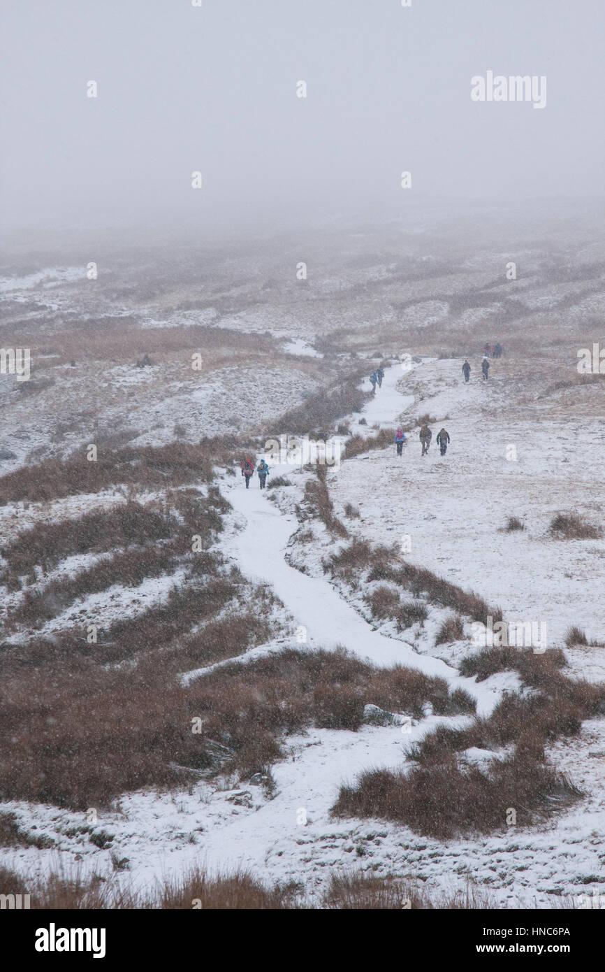 Brecon Beacons, South Wales, UK. 11th February 2017. UK weather: 11 ...