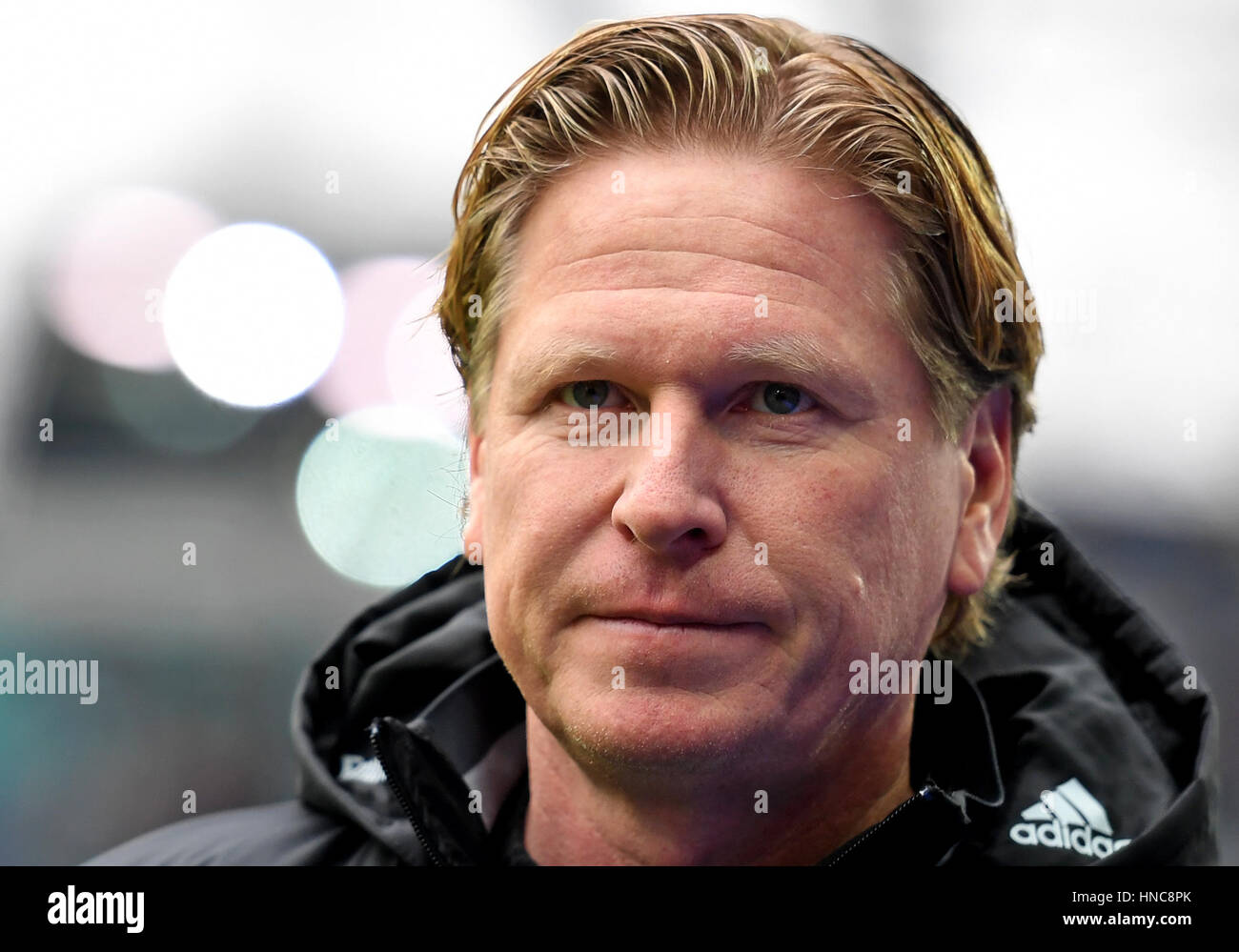 Hamburg's coach Markus Gisdol, photographed during the Bundesliga ...