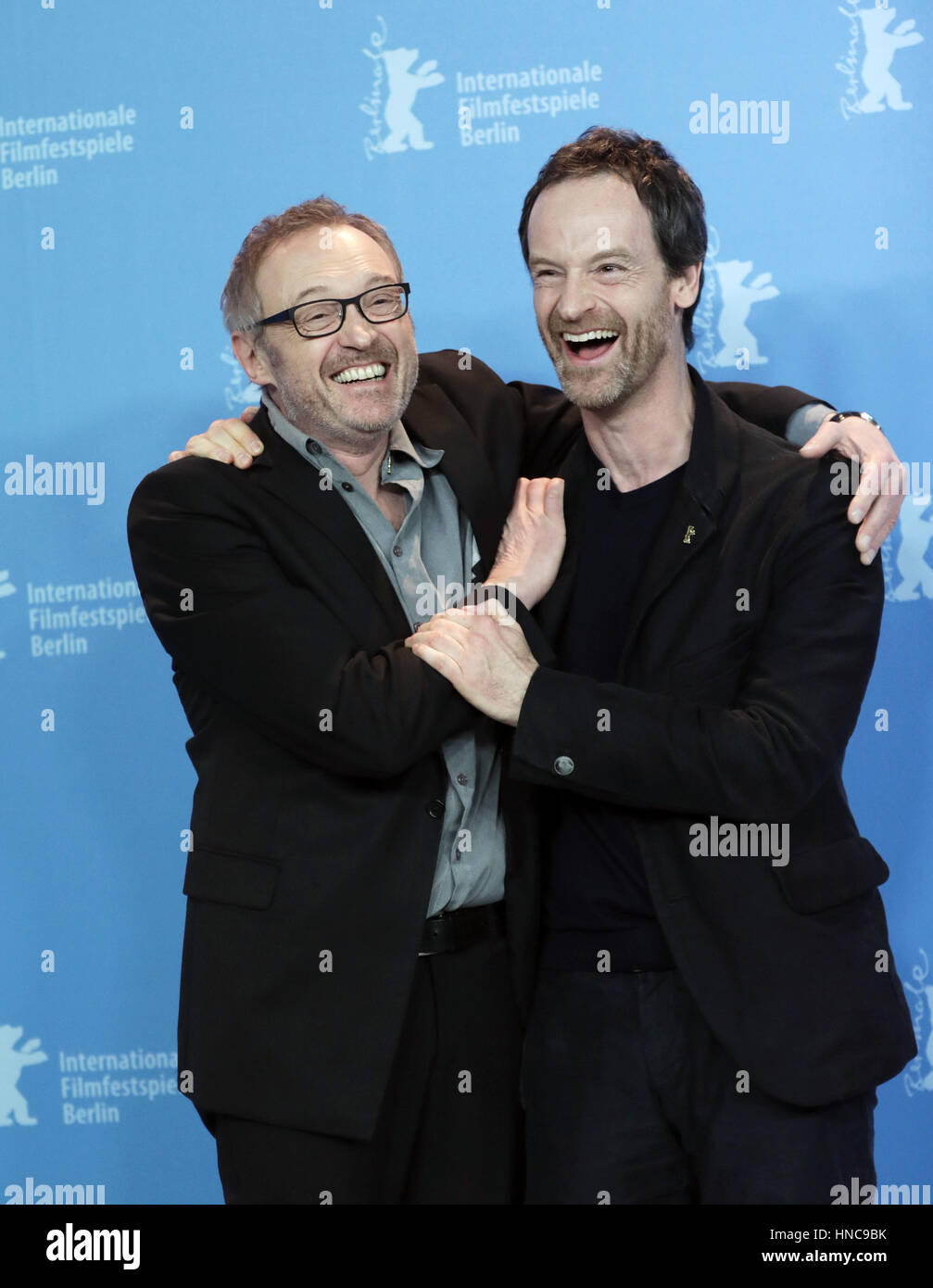 Director Josef Hader and actor Joerg Hartmann, photographed during the ...