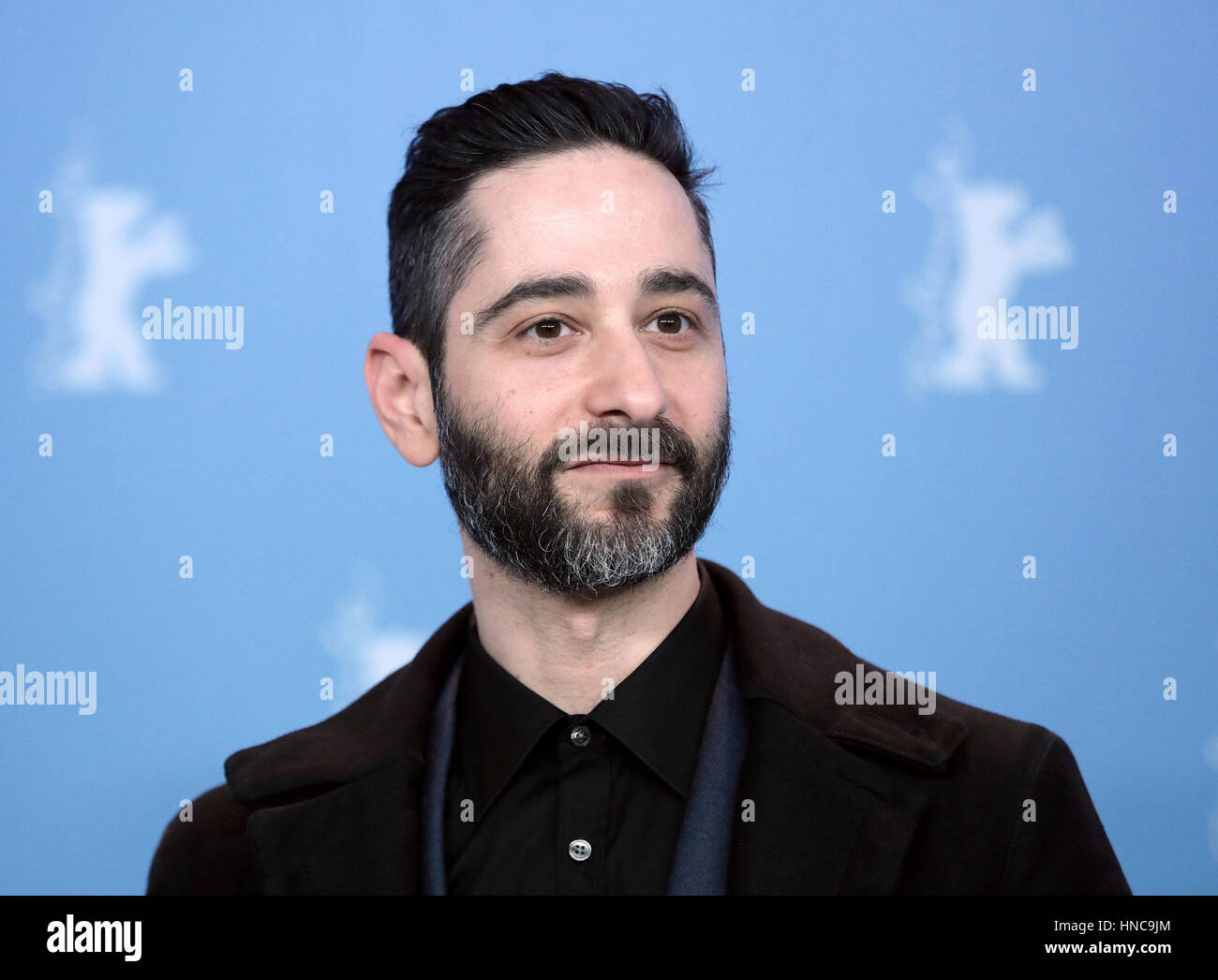 Berlin, Germany. 11th Feb, 2017. Actor Joerg Hartmann, photographed ...