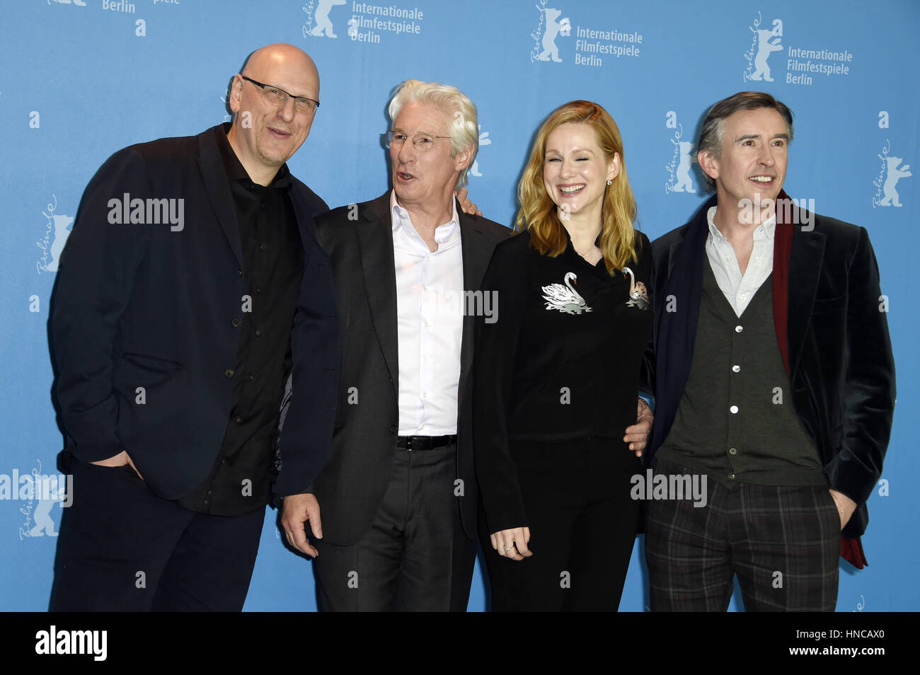 Berlin, Germany. 10th Feb, 2017. Oren Moverman, Richard Gere, Laura ...