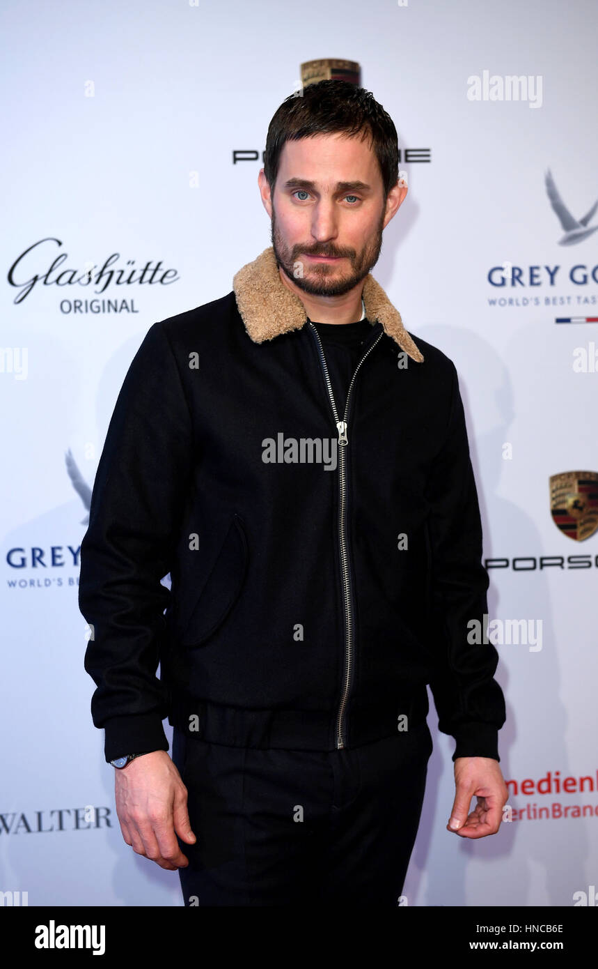 Belrin, Germany. 11th Feb, 2017. Actor Clemens Schick photographed ...