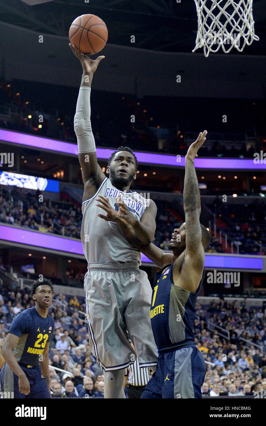 Marquette golden eagles guard duane wilson 1 hi-res stock photography ...