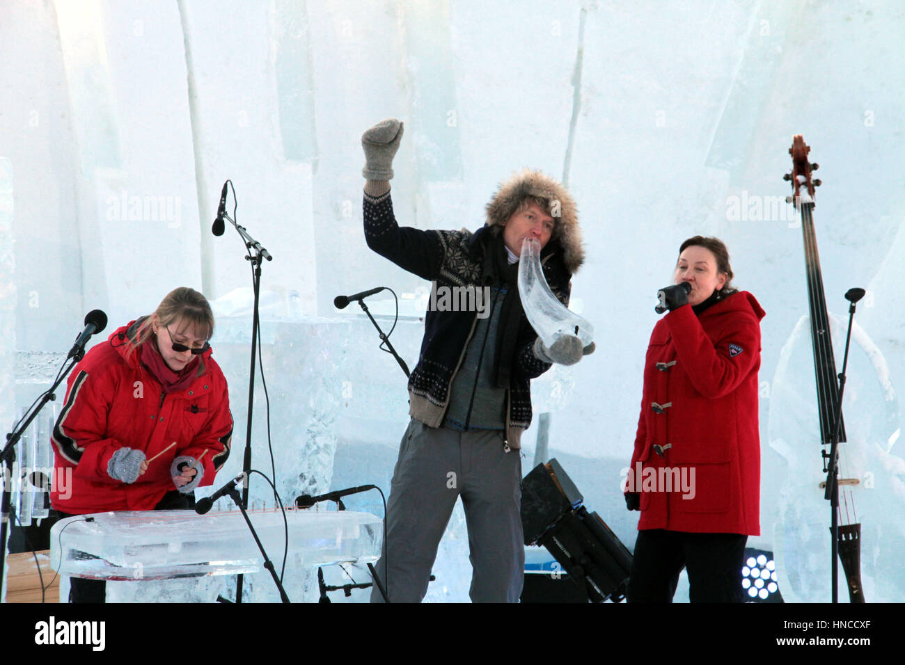 Ice music festival norway 2017 hi-res stock photography and images - Alamy