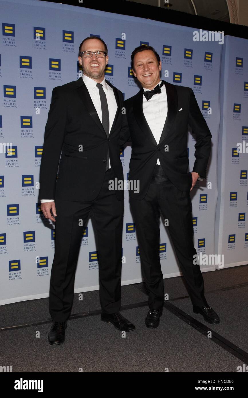 New York, NY, USA. 11th Feb, 2017. Peter Thiede, David Turley at ...