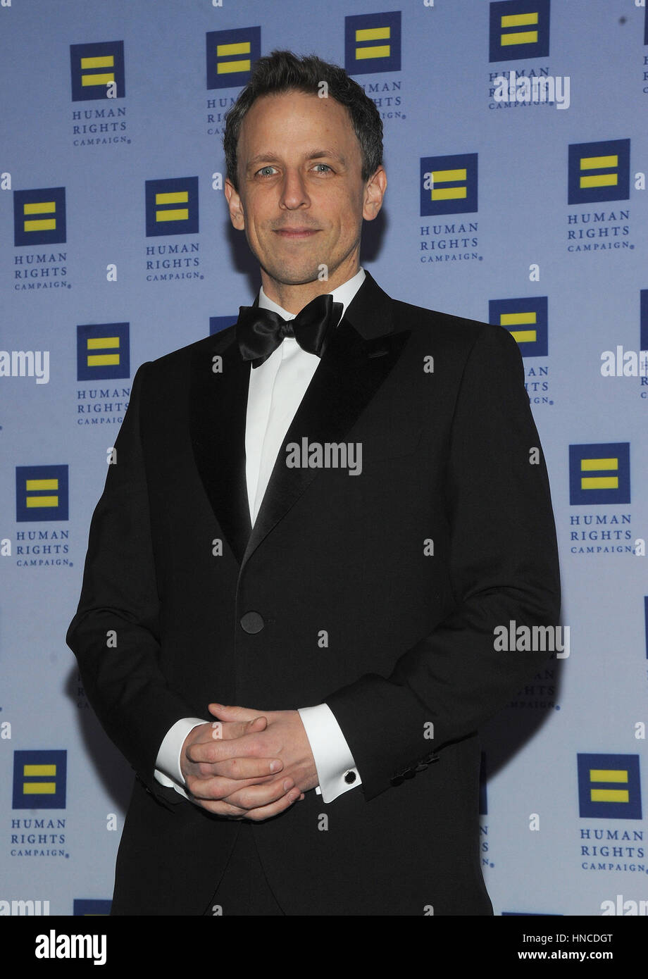 New York, New York, USA. 11th Feb, 2017. Seth Myers attends the 2017 ...