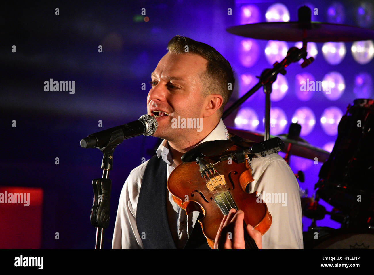 Fivemiletown, County Tyrone, UK. 11th Feb, 2017. Ritchie Remo, Hailed ...