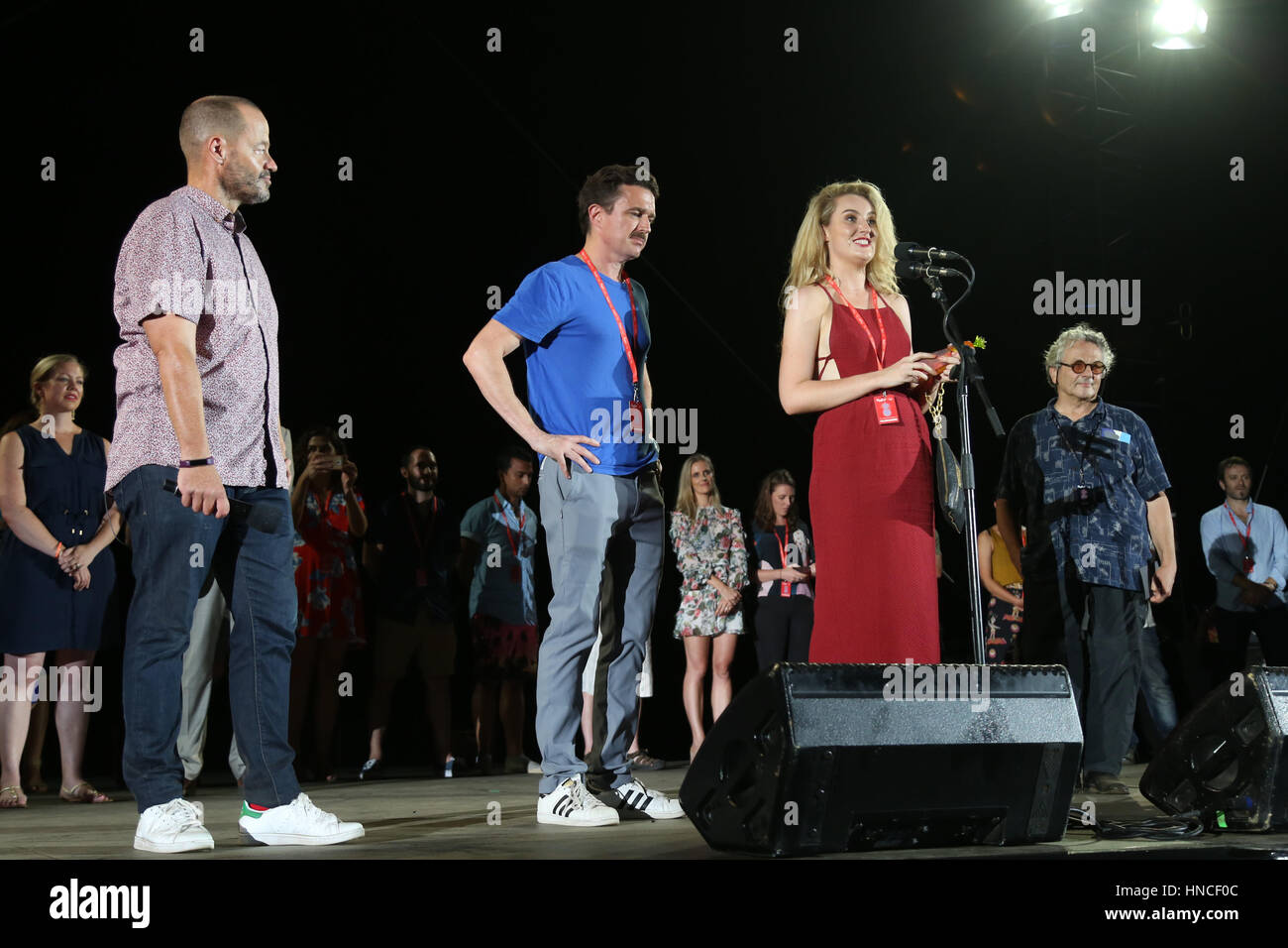 Sydney, Australia. 11 February 2017. The winners of TROPFEST, the world ...