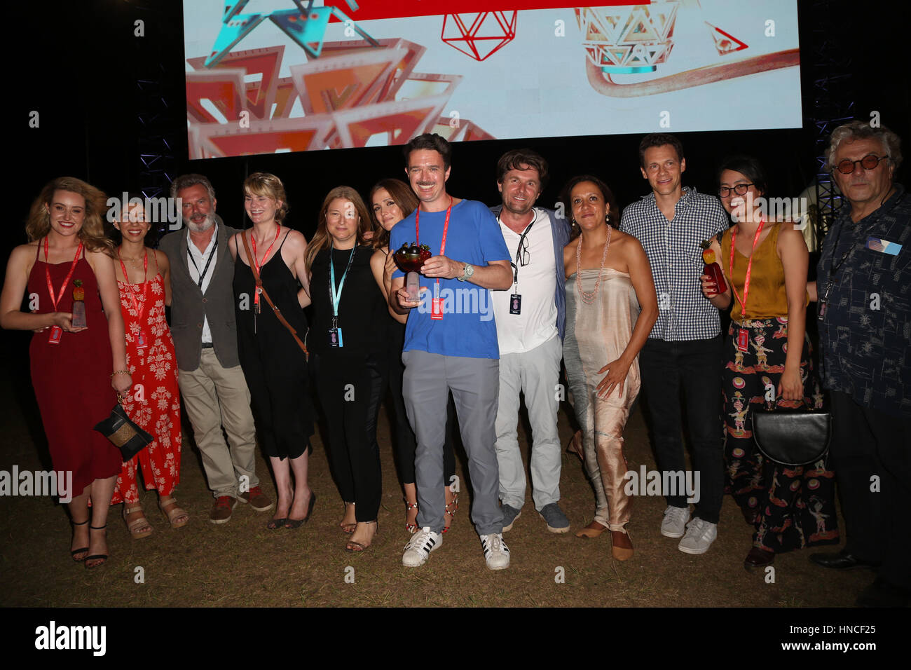 Sydney, Australia. 11 February 2017. The winners of TROPFEST, the world ...