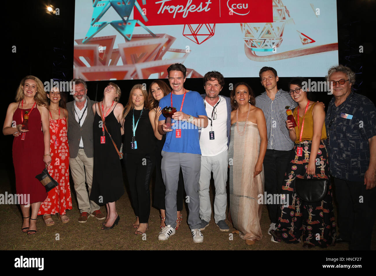 Sydney, Australia. 11 February 2017. The winners of TROPFEST, the world ...