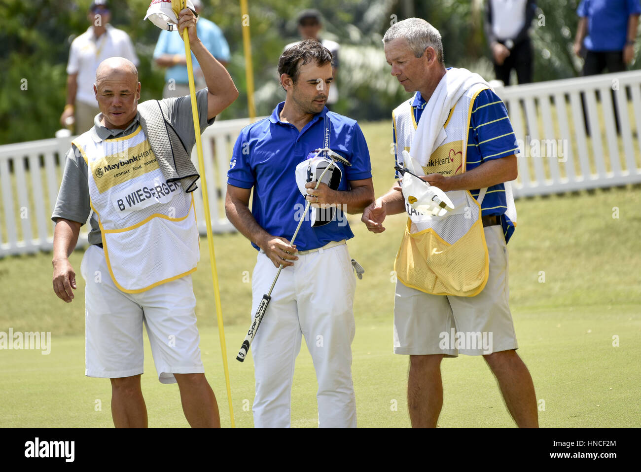 Kuala Lumpur, MALAYSIA. 12th Feb, 2017. Fabrizio Zanotti of Paraguay ...