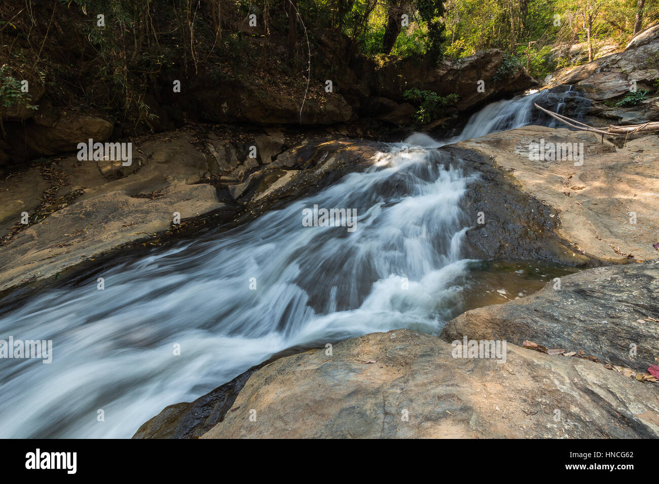 Mae Sa Waterfall in Chiang Mai, Thailand Stock Photo - Alamy