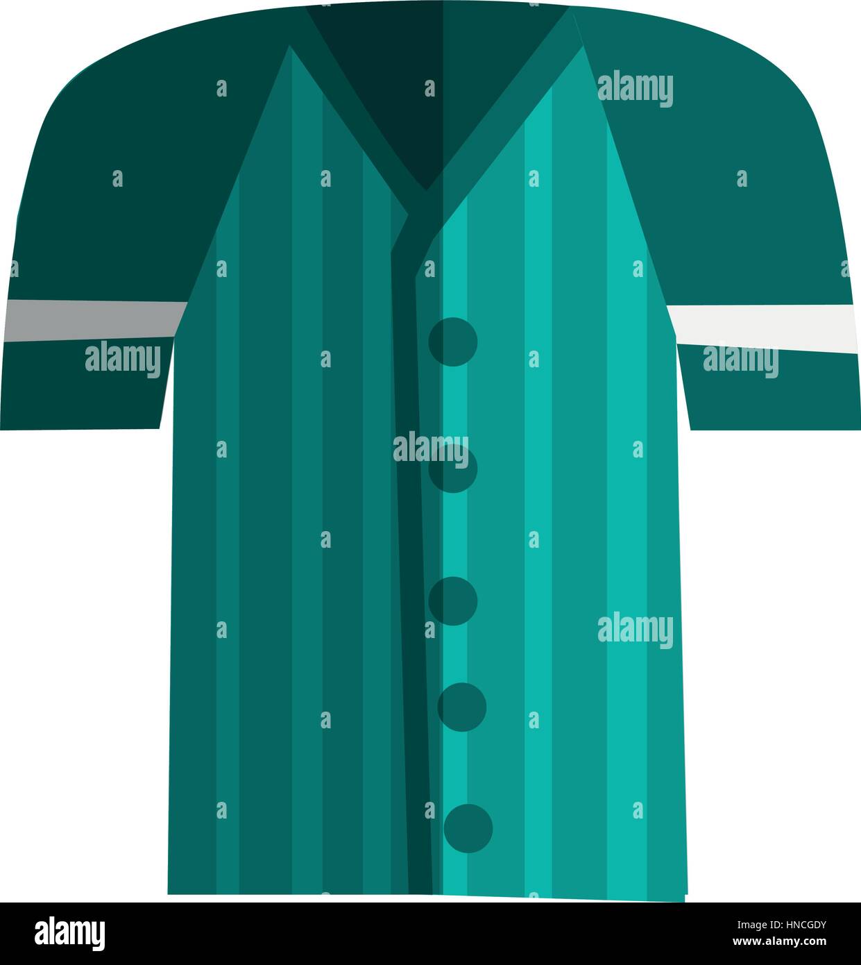 Classic white baseball uniform Stock Vector Images - Alamy