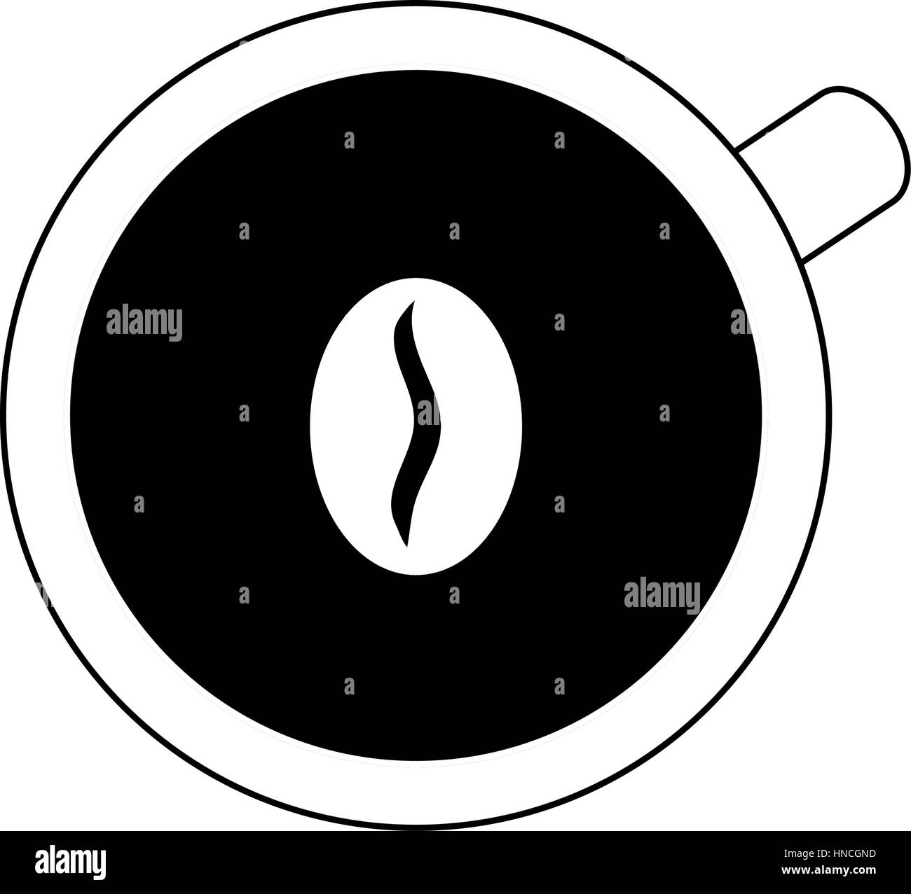 coffee mug icon over white background. vector illustration Stock Vector ...