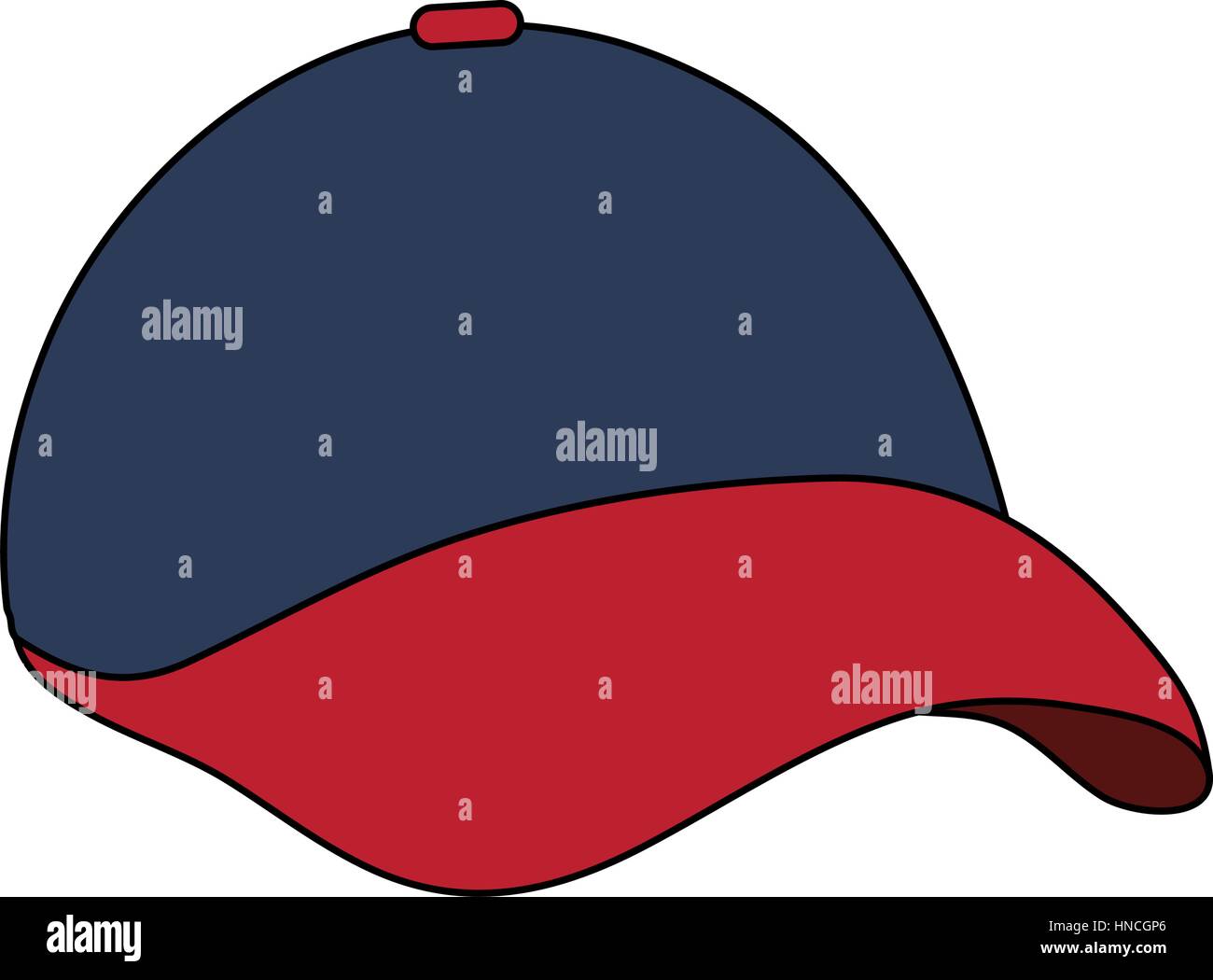 cap icon over white background. vector illustration Stock Vector Image ...