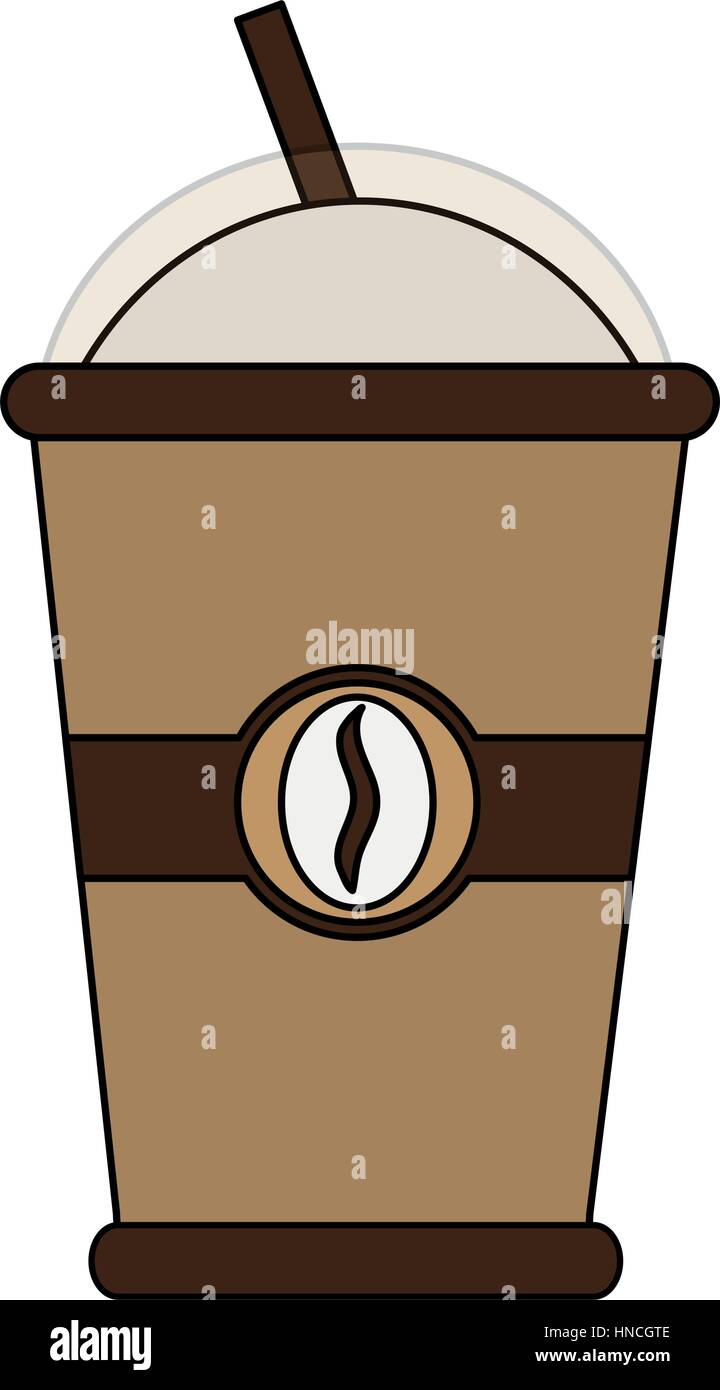 coffee drink icon over white background. vector illustration Stock ...