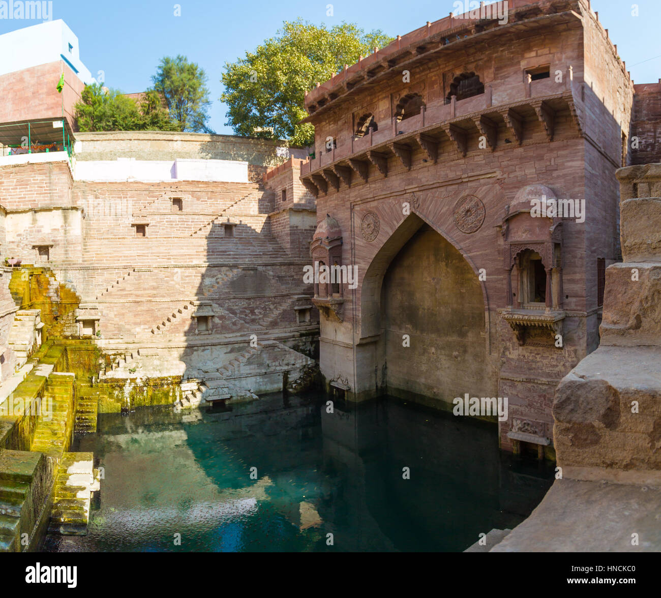 The Toor ji ka Baori (Toor ji stepwell) in Jodhpur, India Stock Photo ...
