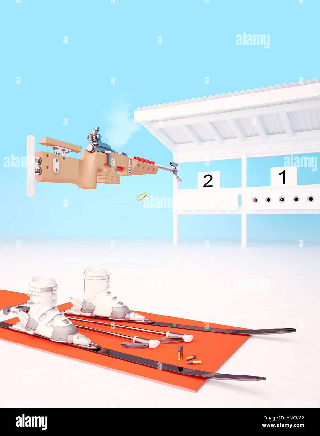 Shooting circle target hi-res stock photography and images - Alamy