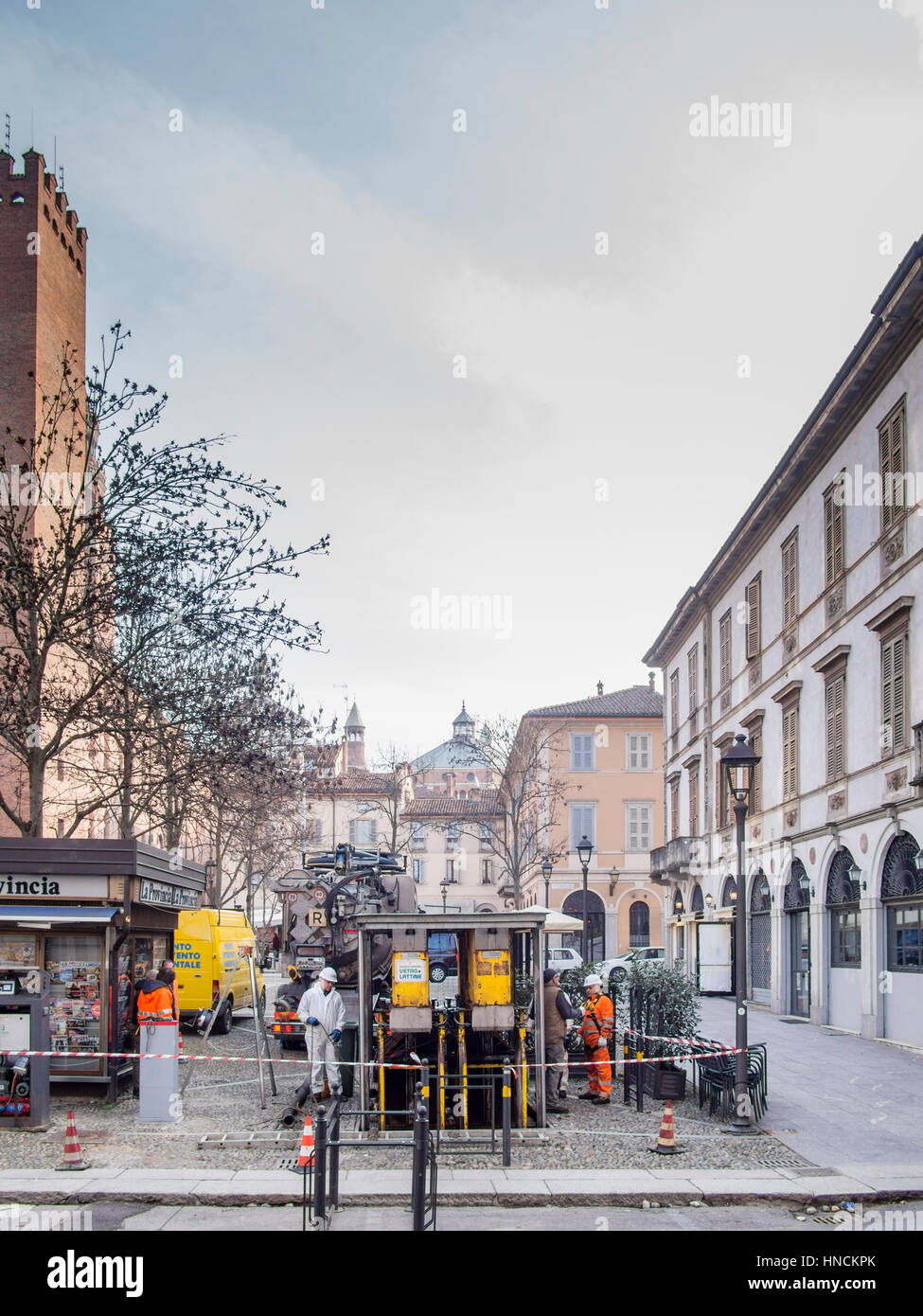 Waste Recycling Platform Stock Photo - Alamy