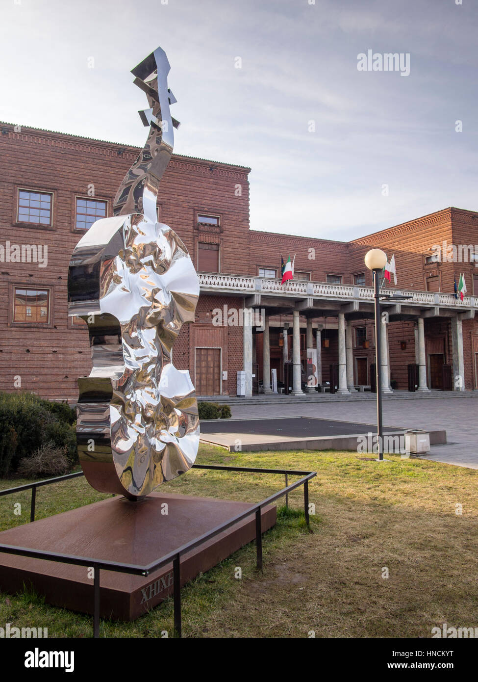 Museo del Violino, violin museum, Cremona, Lombardy, Italy Stock Photo ...