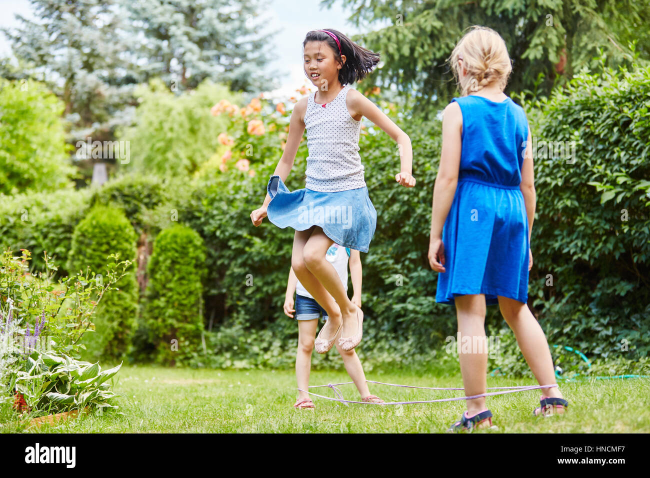 Chinese jump rope hi-res stock photography and images - Alamy